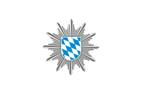 Bayerische Polizei Logo Bayerische Polizei Und Motorradfahrer